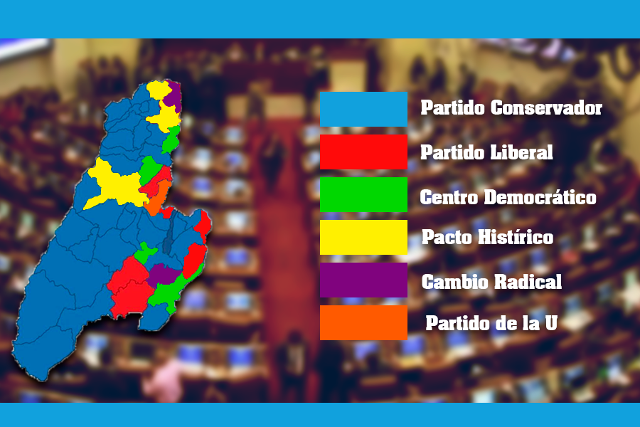 Así queda el mapa político del Tolima
