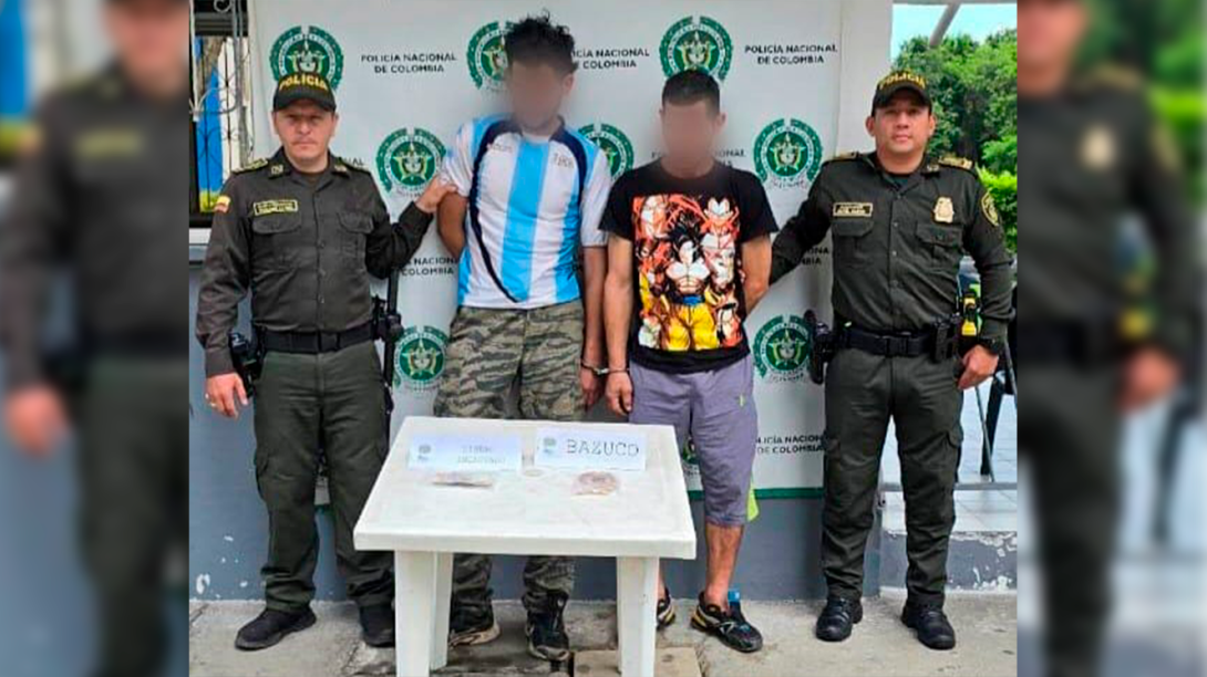 Capturados alias 'Tito' y 'Mico' en Ibagué