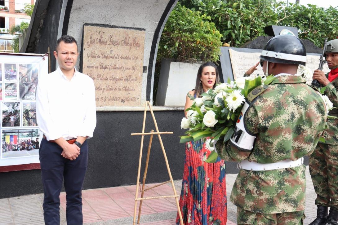 Chaparral homenajeó al general José María Melo en el 163 aniversario de ...
